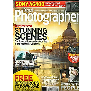 DIGITAL PHOTOGRAPHER MAGAZINE, HOW TO SHOOTS STUNNING SCENE, 2019 ISSUE, 212