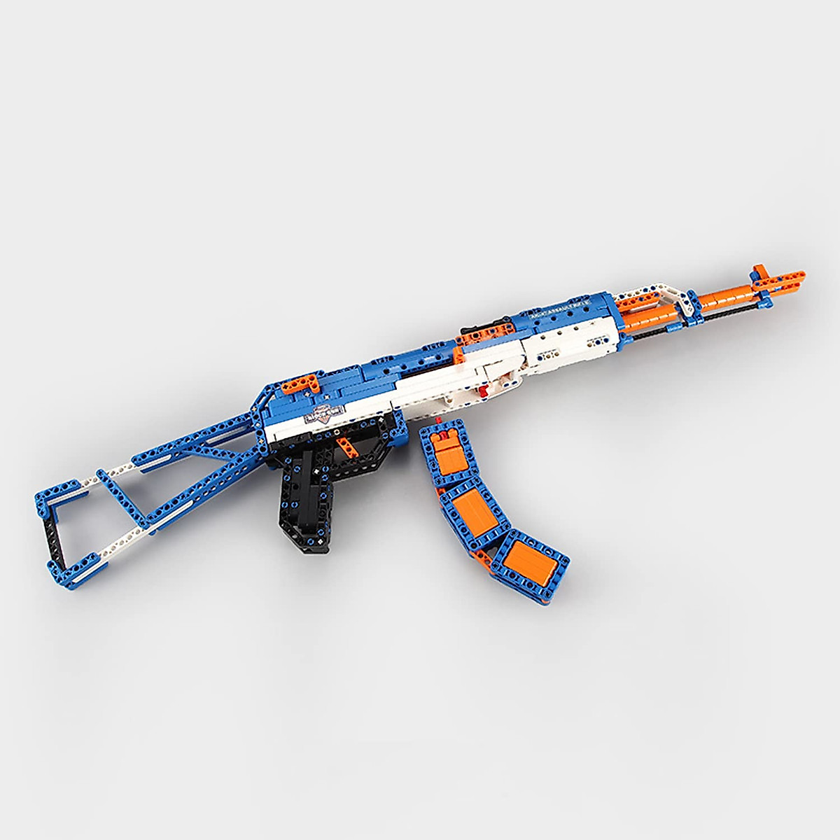 Bestoyz AK-47 Rifle Model Guns Building Blocks Toy Set, DIY Assemble Building Bricks Construction Toys, Educational Technical Engineering Building Kit, Gifts for Kids Teens Boys Aged 8 9 10 11 12+