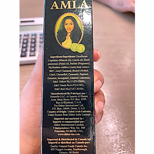 Dabur Amla Hair Oil - Indian Natural Hair Care for Beautiful, Healthy and Moisturized Hair and Scalp (200ml)