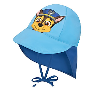 Paw Patrol Beach Hat for Boys, Swim Hat for Kids, Toddler Hat, Kids Sun Hat & Rubble Paw Hat for Boys Blue
