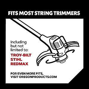Oregon Trimmer Head Replacement, 4-1/2-inch Speed Feed, Fits Most Straight-Shaft Trimmers (55-265)