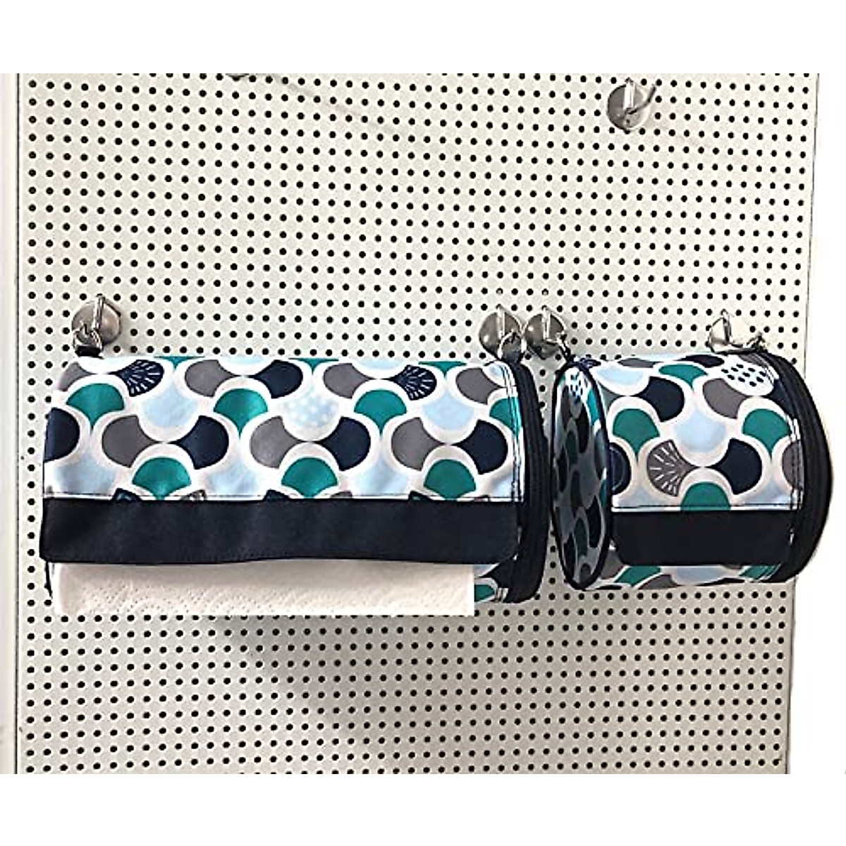 Olve Kitchen Paper Towel Holder Hanging Paper Towel Dispenser Cover for Kitchen, Camping Outdoor (Mint)