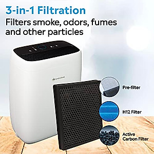 enviroboss M300 Air Purifier, up to 310 Sq Ft, White