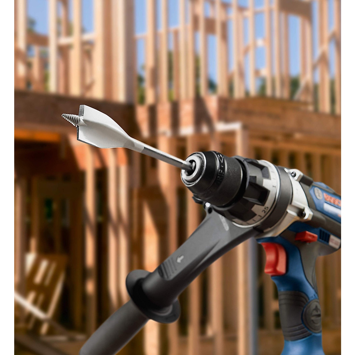 BOSCH NS1017 1-1/4 In. x 6 In. Nail Strike Wood-Boring Spade Bit