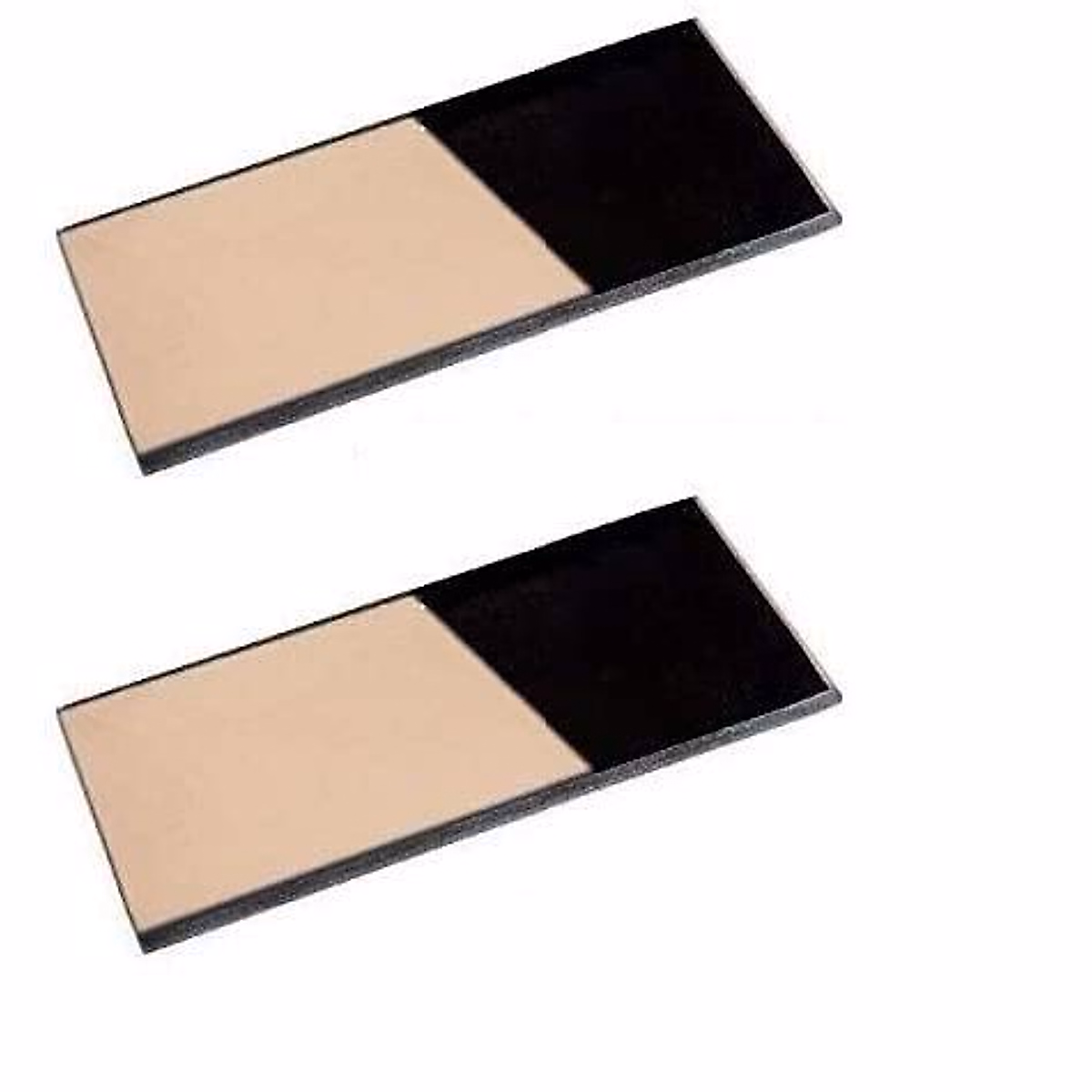 2 EACH Shade 9 Glass GOLD 2" x 4.25" Welding Hood Lens Helmet Filter 2 x 4-1/4 Replacement