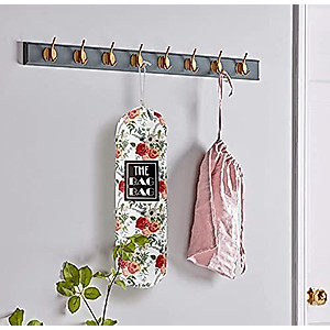 Funny Flower Bag Bag, Grocery Bags Holder Organizer For Shopping Bags, Wall Mount Plastic Bags Storage Container Dispensers, Gift For The Preferred Family And Friends