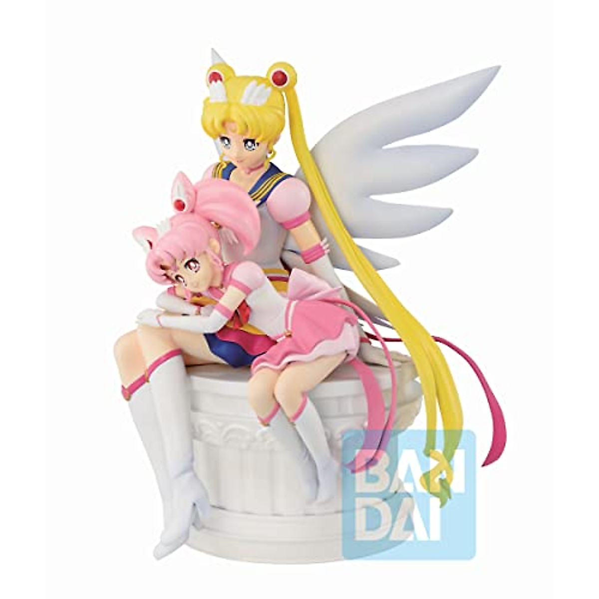 Ichibansho Figure - The Movie Sailor Moon Eternal - Eternal Sailor Moon & Eternal Sailor Chibi Moon (Eternal Sailor Guardians), Bandai Spirits Collectible Statue