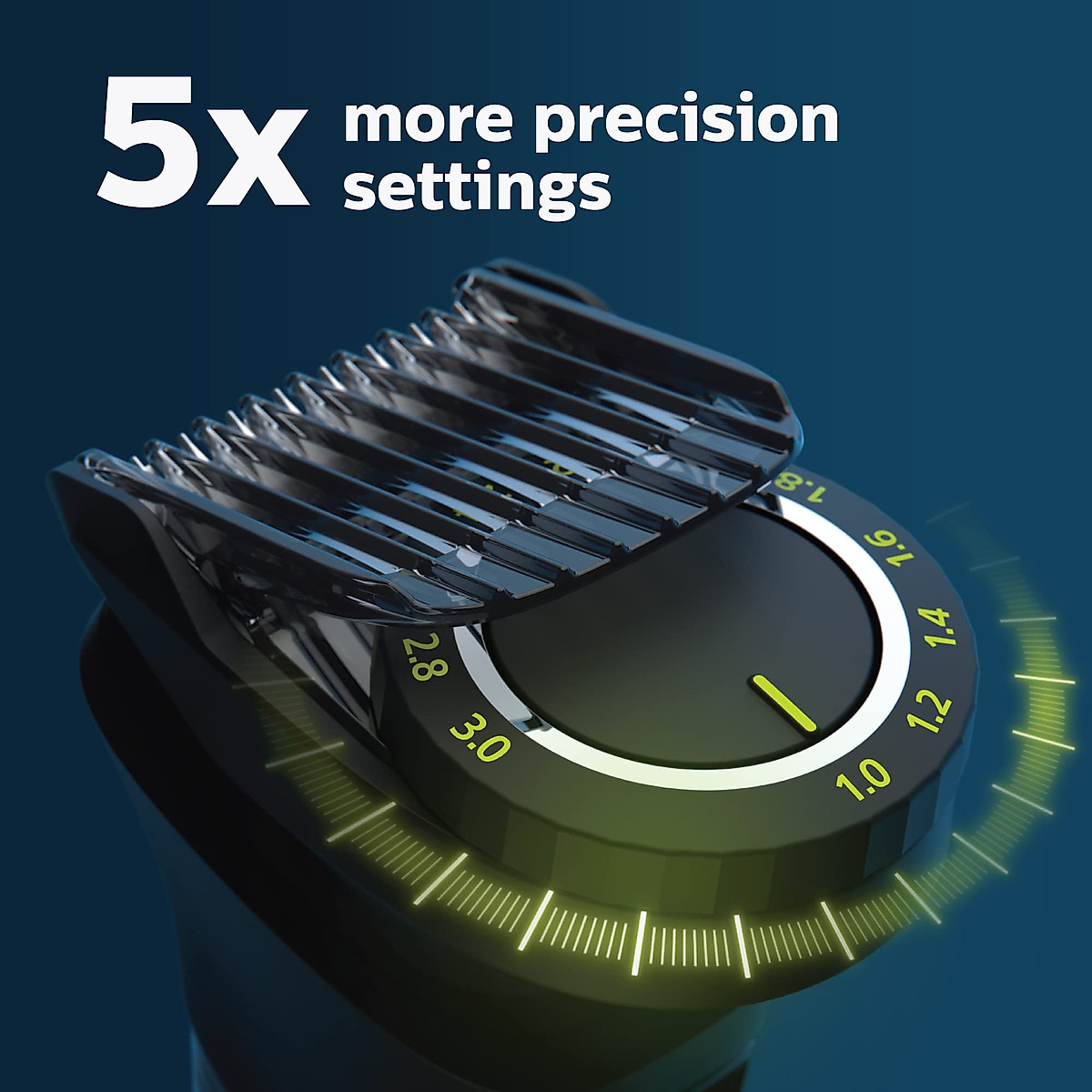 Philips Norelco Multigroom Series 9000 - 21 piece Men's Grooming Kit for beard, body, face, nose, ear hair trimmer w/ premium storage case, MG9510/60