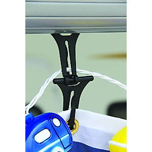 Camco 42720 Awning Hanger Clip - Pack of 8,5/8 Inch , Black