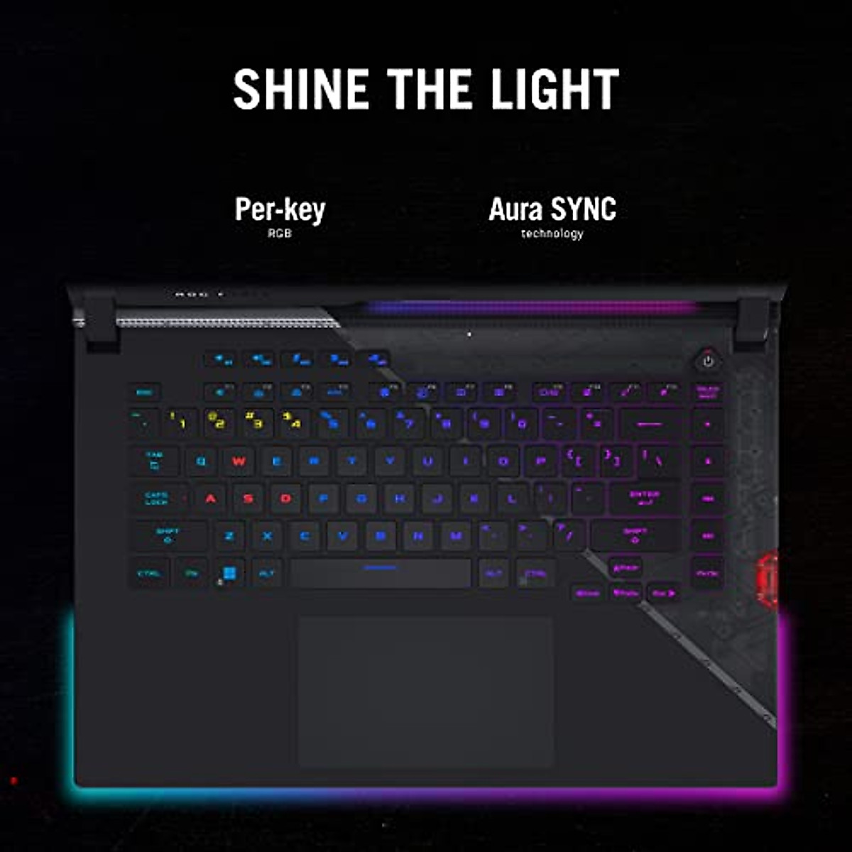 ASUS ROG Strix Scar 15 (2022) Gaming Laptop, 15.6” 300Hz IPS FHD Display, NVIDIA GeForce RTX 3070 Ti,Intel Core i9 12900H, 16GB DDR5, 1TB SSD, Per-Key RGB Keyboard, Windows 11 Home, G533ZW-AS94