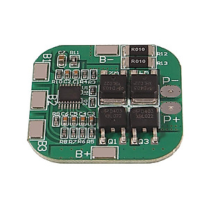 ACEIRMC 3pcs 4S 20A 14.8V Li-ion Lithium 18650 Battery BMS PCM Protection PCB Board Module 16.8V Overcharge Over Discharge Short Circuit Protection