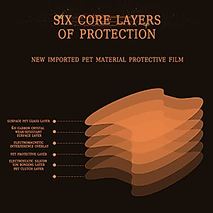 4PCS Car Door Handle Sticker, Carbon Fiber Anti-Scratches Car Door Cup Protector, Non-Marking Auto Door Handle Protective Film, Universal for Most Car Handles (Black/4PCS)