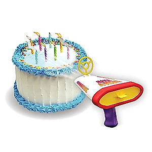 BEST PARTY EVER! Birthday Candle Air Cannon, Safe Fun Way to Blow Out Birthday Candles, Reusable, Pull Back and Release, No Batteries Required, 1 Count