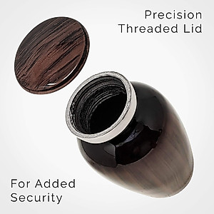 Small Cremation Urn for Human Ashes Keepsake - Miniature Memorial Urns for Ashes, Personal Cremation Keepsake for Ashes, Mini Ash Holder, Elegant Tribute for Loved Ones, Compact Memorial Container