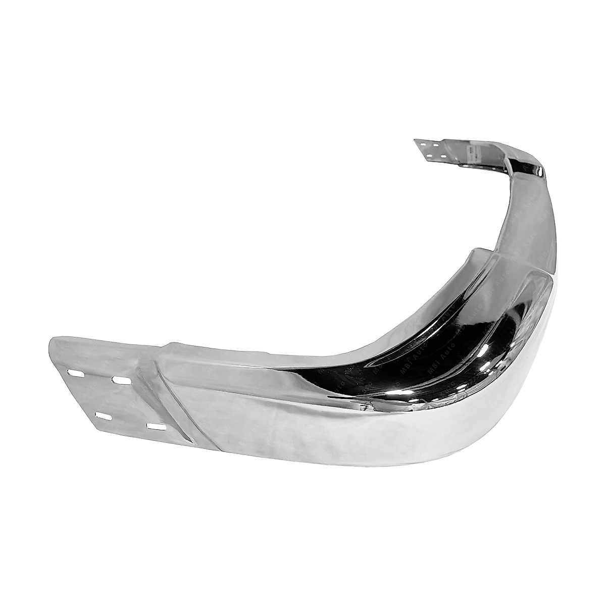 MBI AUTO - Chrome, Steel Front Bumper Face Bar for 2001-2005 Ford Ranger Pickup 4WD 01-05, FO1002368