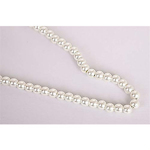 Aimeely Pack of 5 Pearl Clothes Pants Hangers Bowknot Beaded Wedding Home Shop Clothes Rack 1#