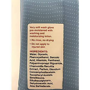 Walgreens Pre-Moistened Wash Gloves 12 wash gloves/pack