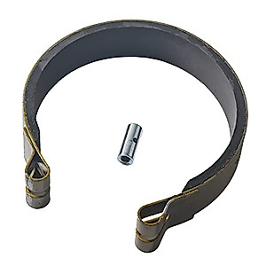 MERZHCHARE 4" Drum Brake Band Pin with 65" Cable for Go Kart 1" Bore & 1/4" Keyway for Mini Bike 12cc 196cc 6.5hp Dune Buggies Drift Trike Heavy Duty Go Kart Cart with Hardware Kit