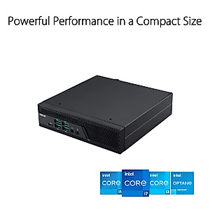 ASUS PB62 Mini PC System with Intel Core i5-11400, DDR4 8GB RAM, M.2 PCIE 256G SSD, WiFi 6, Bluetooth, Hardware TPM, Windows 10 Pro with VESA Mount, EPEAT Gold (PB62-SYS582PXTH)