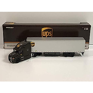 Mack 1/64 2019 Anthem Semi w/ Box Trailer, United Parcel Service (UPS), Greenlight