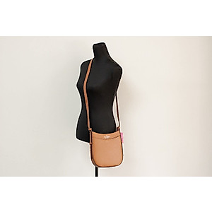 Kate Spade Leila Pebbled Leather Crossbody Purse (Warm ginger)