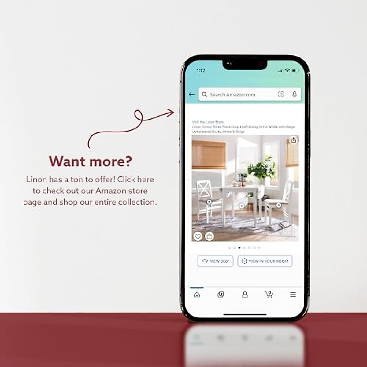 Linon Greywash with Grey Linen Upholstered Seat Includes Table Four Chairs Bench Carter Six Piece Dining Set