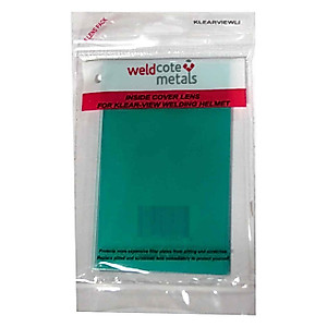 Weldcote Metals KLEARVIEWLI Inside Cover Lens For Klear-View Helmet, 5 pack