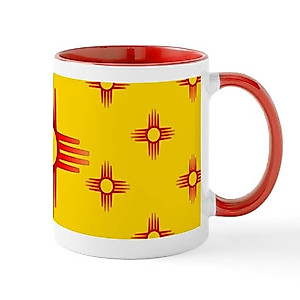 CafePress Zia Sun Symbol Mug Ceramic Coffee Mug, Tea Cup 11 oz