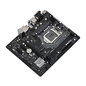 ASRock LGA 1200 Intel H470 SATA 6Gb/s Micro ATX Intel Motherboard Model H470M-HDV/M.2