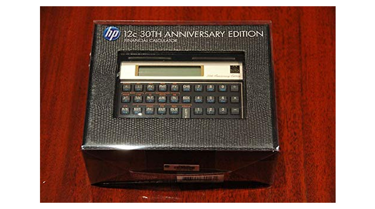 HP 12c Financial Calculator - 30th Anniversary Edition