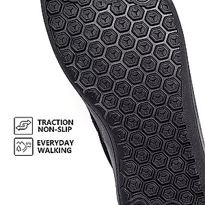 Mens Barefoot Shoes Canvas Wide Toe Box Minimalist Zero Drop Sole Sneakers Minimus Extra Width Fit Gym Tennis Walking Trail Road Running Outdoor Casual Comfort Male Size 10 10W All Black