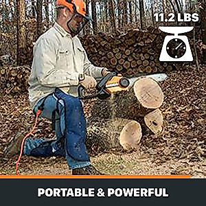Worx WG304.1 15 Amp 18" Electric Chainsaw