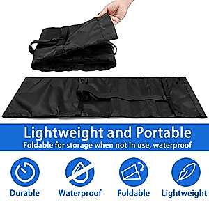 Xxerciz Folding Chair Replacement Bag Lightweight Storage Bag Carrying Bag with Carrying Handles & Extra Zippers Pocket for Foldable Camping Chair, 48 Inches