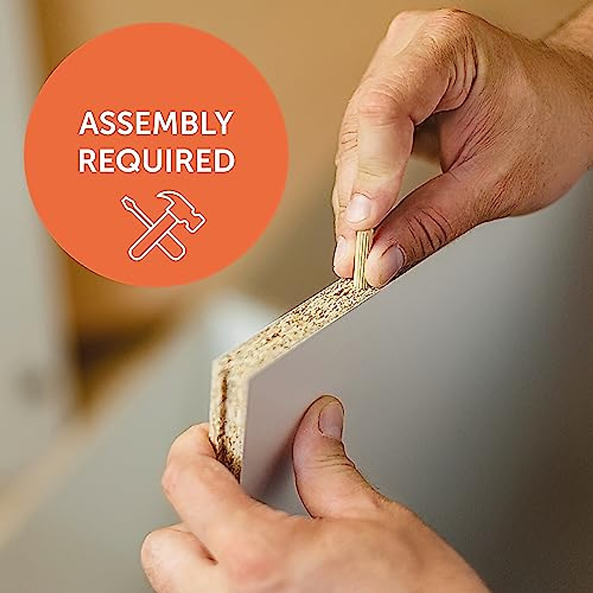 South Shore Savannah 3-Drawer Dresser with Door, Pure White