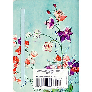 Fuchsia Blooms Address Book