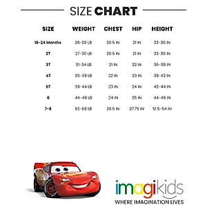 Disney Pixar Cars Lightning McQueen Tow Mator Toddler Boys 3 Pack T-Shirts 4T