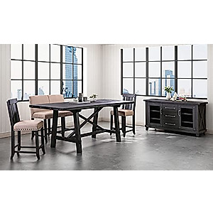 Modus Furniture Yosemite Counter Banquette, 40 x 45-Inch, Café