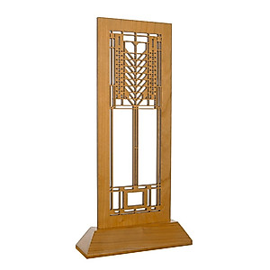 Frank Lloyd Wright Tree of Life Hardwood Mini Screen