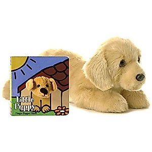 Aurora World Goldie Golden Retriever Labrador Dog Gift Set (Labrador Dog Gift Set 1)