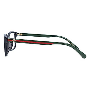 Gucci GG0720OA 006 Eyeglasses Women's Black/Green/Red Optical Frame 54mm