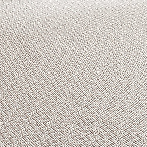 SAFAVIEH Montauk Collection Area Rug - 8' x 10', Ivory & Beige, Handmade Cotton, Ideal for High Traffic Areas in Living Room, Bedroom (MTK716G)