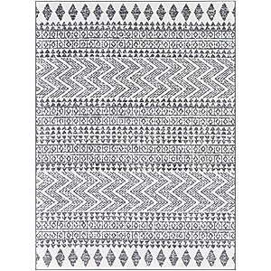 Artistic Weavers Calliope Bohemian Moroccan Area Rug,5'3" x 7',Grey