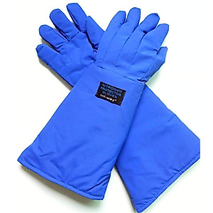 Inf-way Cryogenic Gloves Low Temperature LN2 Liquid Nitrogen Protective Gloves Cold Storage Safety Frozen Gloves