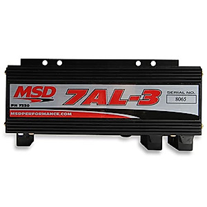 MSD 7330 7AL-3 Pro Drag Race Ignition Control, Black