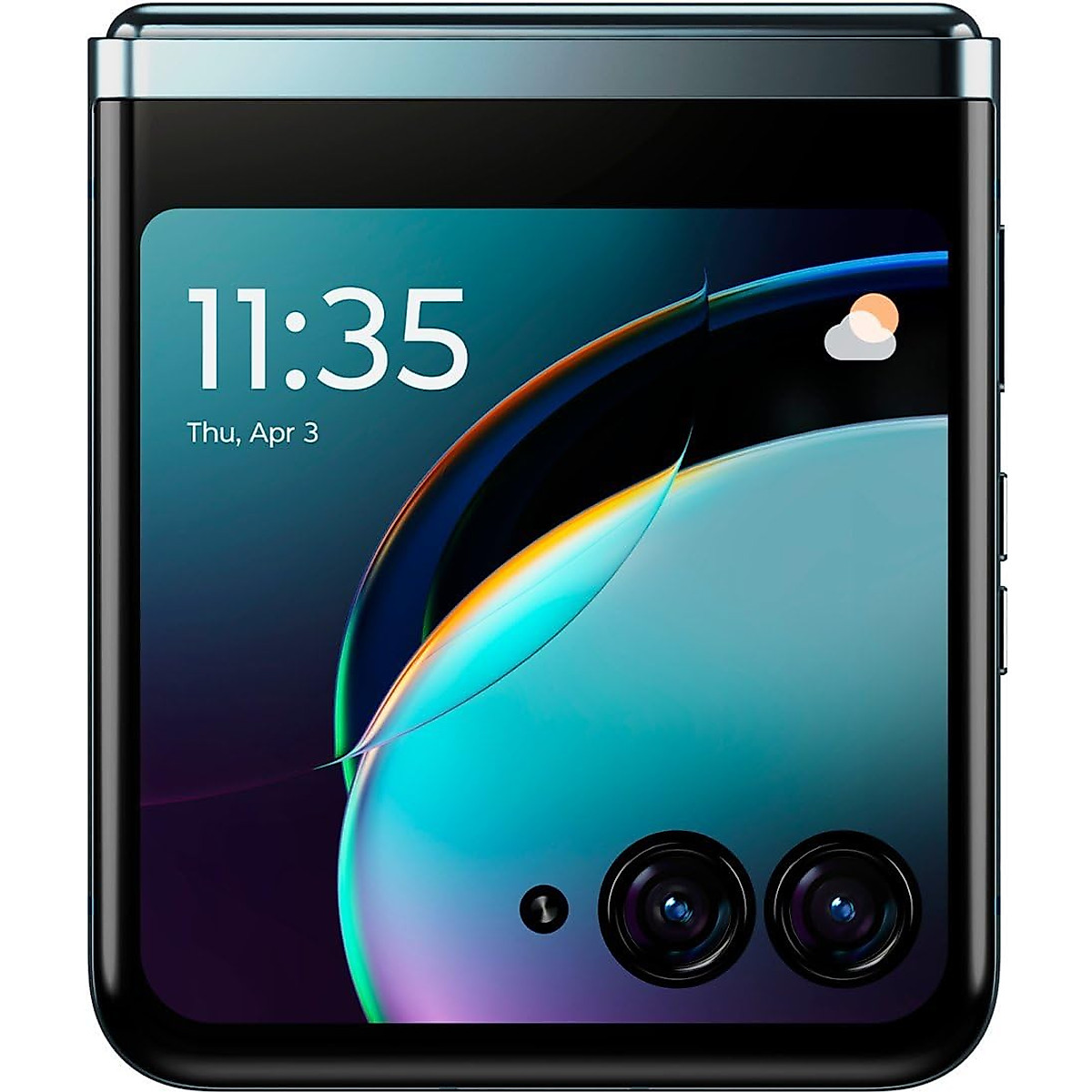 Motorola RAZR 40 Ultra 5G Dual 512GB 12GB RAM Unlocked (GSM Only | No CDMA - not Compatible with Verizon/Sprint) China Version, Foldable Smartphone – Black