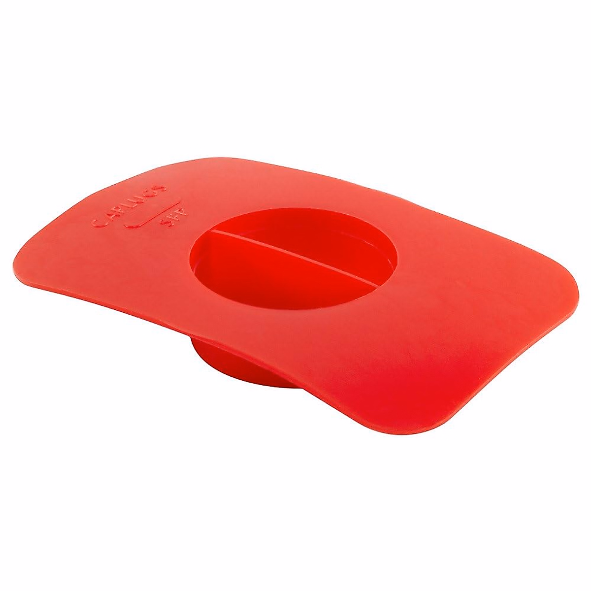 Caplugs 99191876 Plastic Covers for Split-Flange Connections. SFP-24, PE-LD, to fit SAE 3000 lbs. 4 Bolt Hydraulic Flanges. Flange Dash -24 Flange Size 1 1/2", Red (Pack of 100)