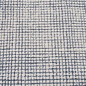 Restoration and Renovation New Hand Made Area Rug Multi Design 100% Imporated Blended Area Rug (Indigo/Blue, 7X9 FT)