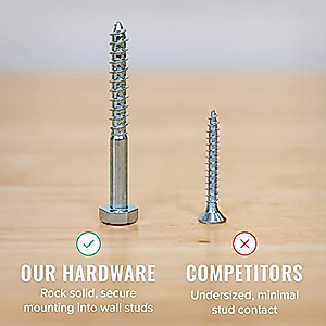 StoreYourBoard Tool Max Single Storage Rack, Wall Mount Home and Garage Hook, Steel Gear Organizer and Hanger