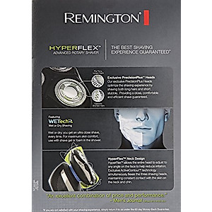 Remington XR1370 Hyper Series Rotary Shaver, Black