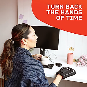 LifePro Red Light Therapy Glove - Rechargeable LED Near Infrared Light Therapy Hand Stiffness Glove - Red Light Therapy at Home - Red Light Therapy Device Glove or Light Therapy Products